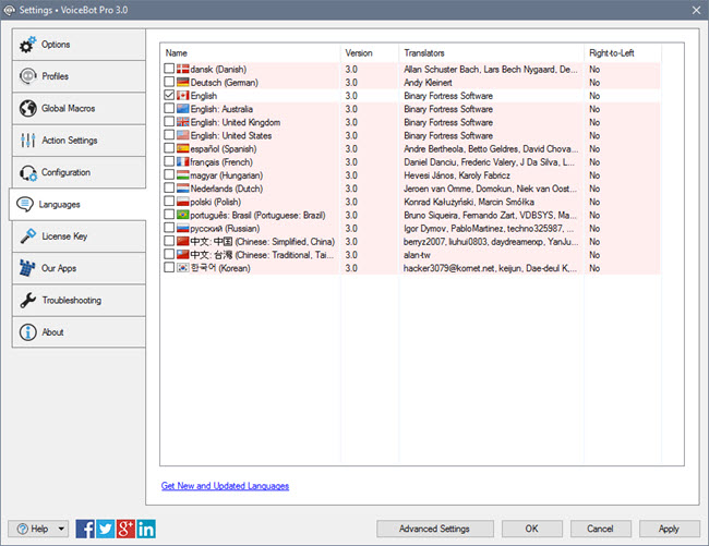 Help • VoiceBot • Binary Fortress Software