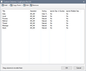 Screenshots • LogFusion • Binary Fortress Software