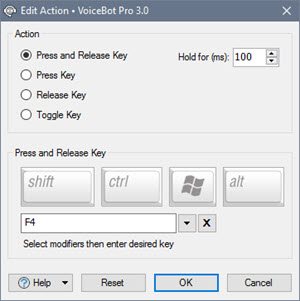 Screenshots • VoiceBot • Binary Fortress Software